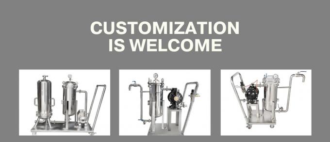 Movable Stainless Steel Water Filter Housing Honey Stainless Steel ...