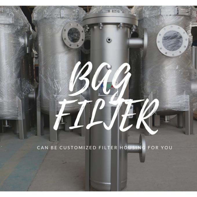 5 Micron 2 Bag Filter Housing High Pressure Bag Filter 0.5micron ...