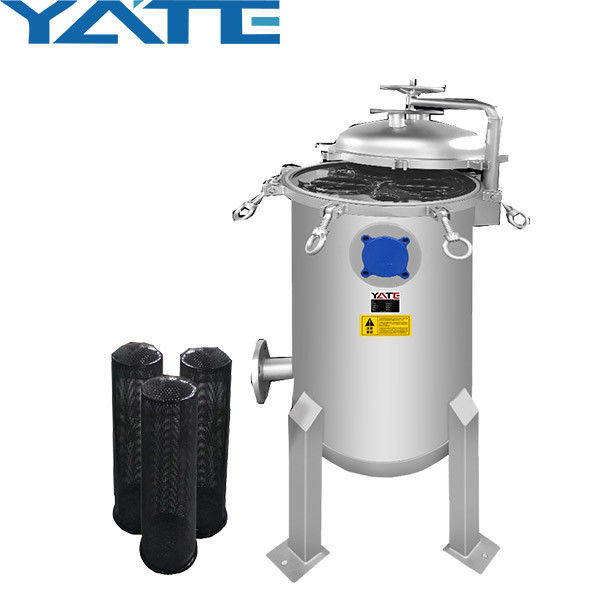 PP Sanitary Bag Filter Housing Paint Filtration System Stainless Steel