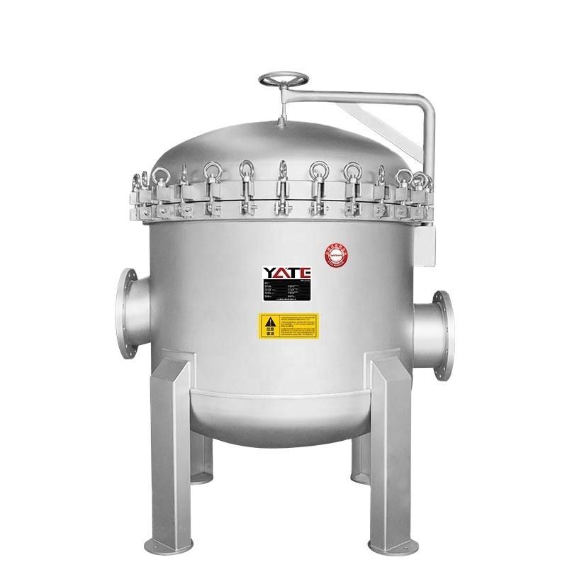 Stainless Steel Multi Bag Filter Housing For Liquid Filtration