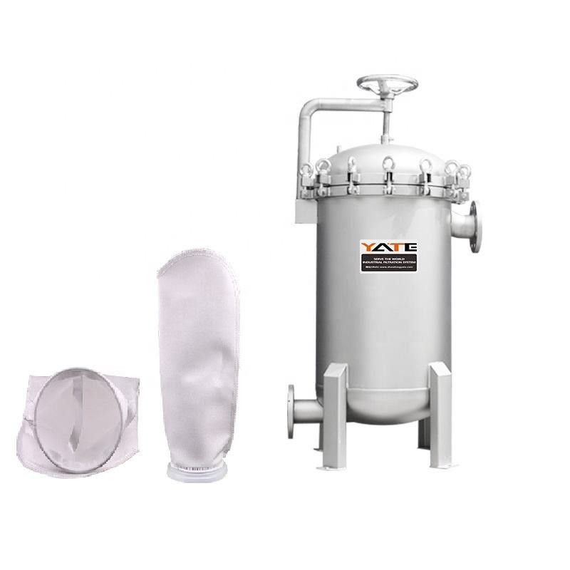 Filter Multi Bag Liquid Filtration Bag Filter Housing SS304 SS316L