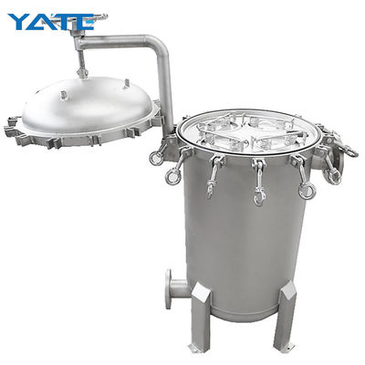 Solid Liquid Separation Filter Bag Housing For Chemical Pharmaceutical ...