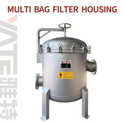 Stainless Steel 316 Multi Bag Filter Housing Ink Coating Paint Chemical ...