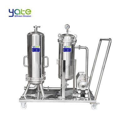 Stainless Steel Bag Filter Housing 16 Bar Pressure for Wine Filtration