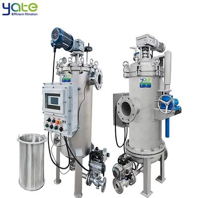 Stainless Steel Self-Cleaning Scraper Filter for Industrial Wastewater